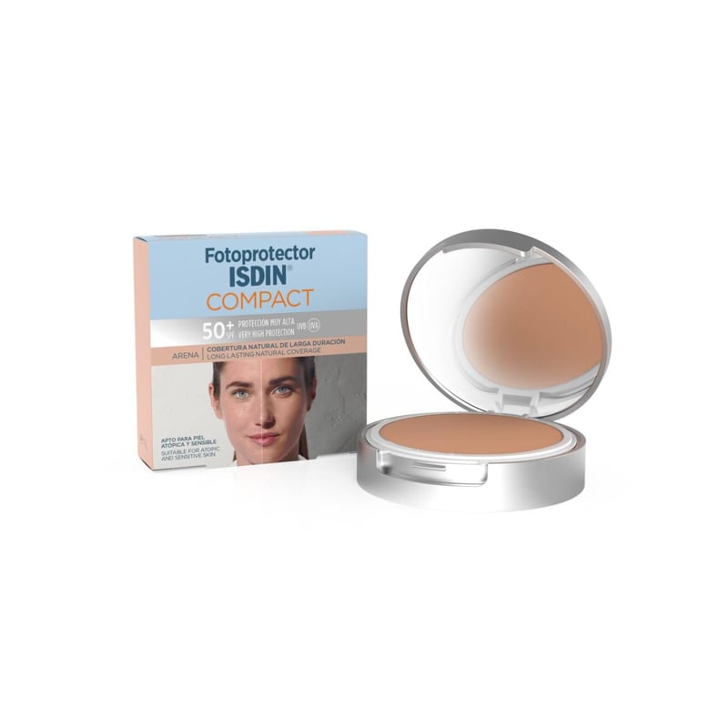 ISDIN Fotoprotector Compact ARENA SPF50 10G - Bloqueador solar facial ...