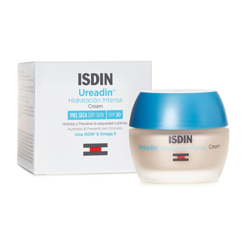 ISDIN Ureadin Hidratación Intensa Cream 50ML - Crema facial hidratante ...