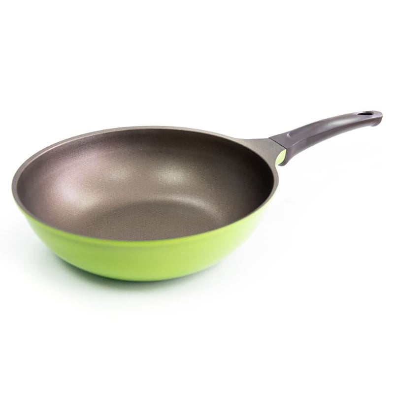 Sartén Wok Antiadherente Verde 28 cm ROICHEN | falabella.com
