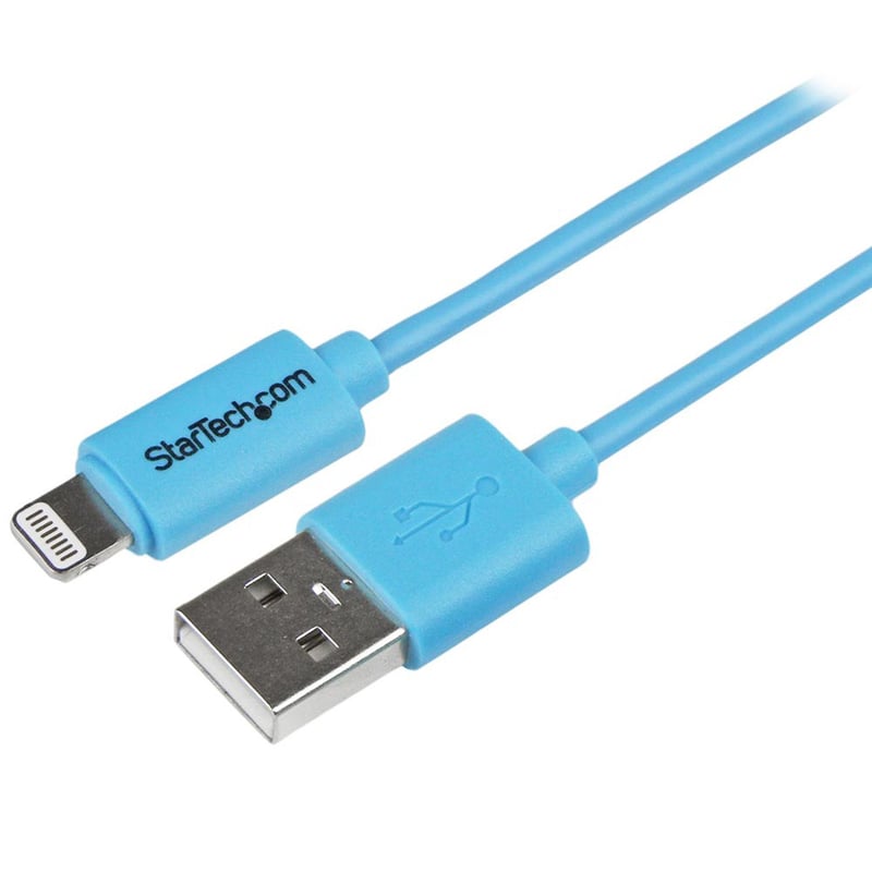 Cable 1m Lightning A Usb Azul STARTECHCOM | falabella.com