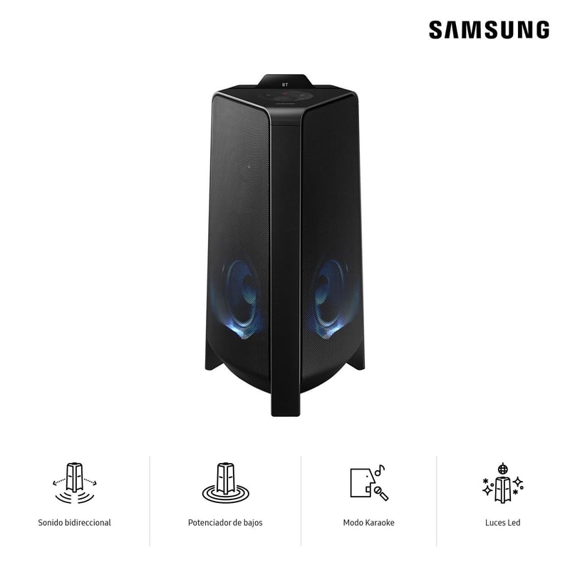 Torre de Sonido Samsung Bluetooth 500W MX-T50/PE SAMSUNG | falabella.com