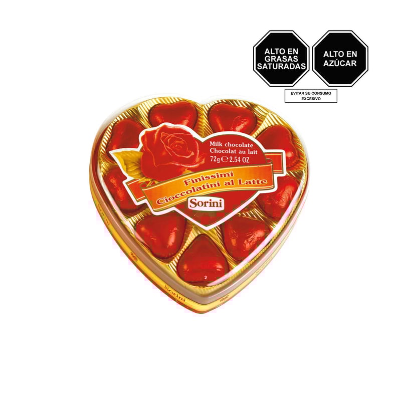Chocolate Sorini Cuore Auguri For You 72gr SORINI | falabella.com