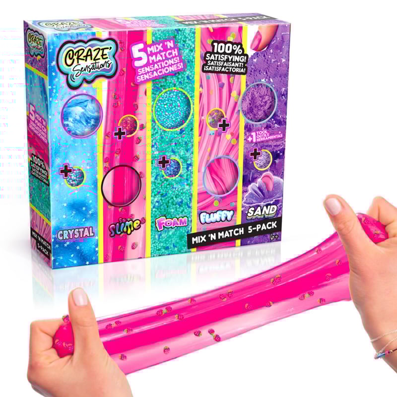 Pack x5 Slime Craze Sensations Canal Toys CANAL TOYS | falabella.com