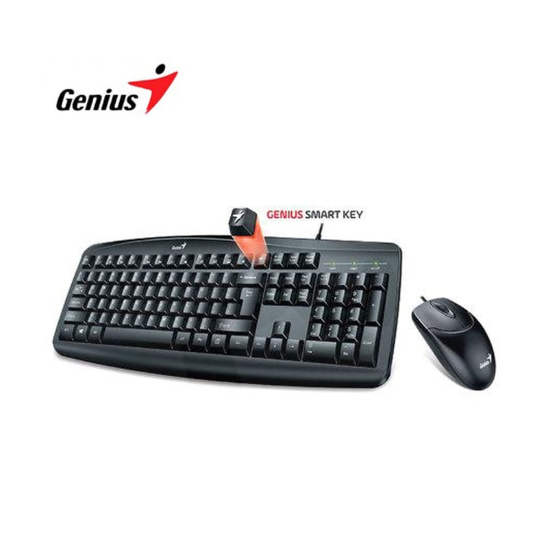 Kit Teclado Y Mouse Genius Smart KM-200 Alambrico Negro GENIUS ...