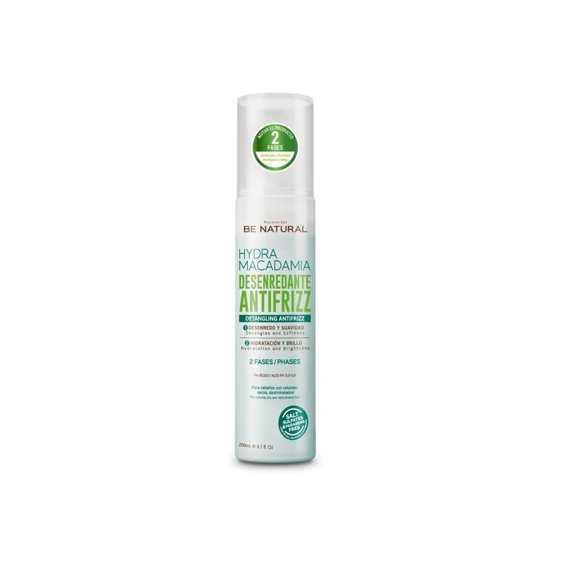 Desenredante Antifrizz Hydra Macadamia 200ml Be Natural BE NATURAL ...