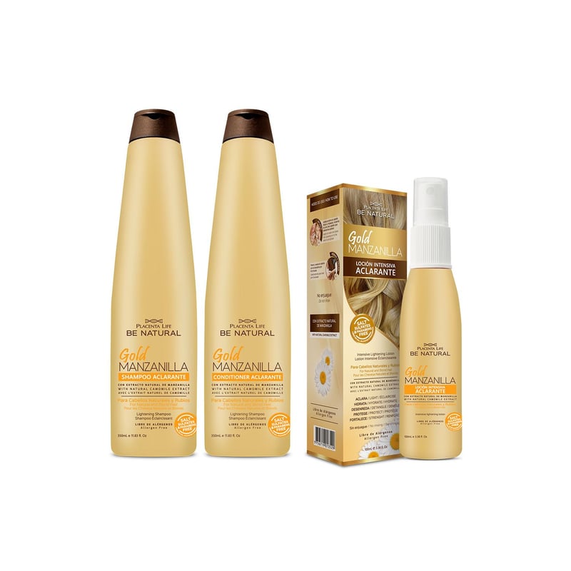 BE NATURAL Combo Gold Manzanilla 350ml BE NATURAL | falabella.com