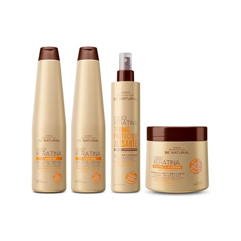 BE NATURAL Combo Lisso Keratina 350ml BE NATURAL | falabella.com
