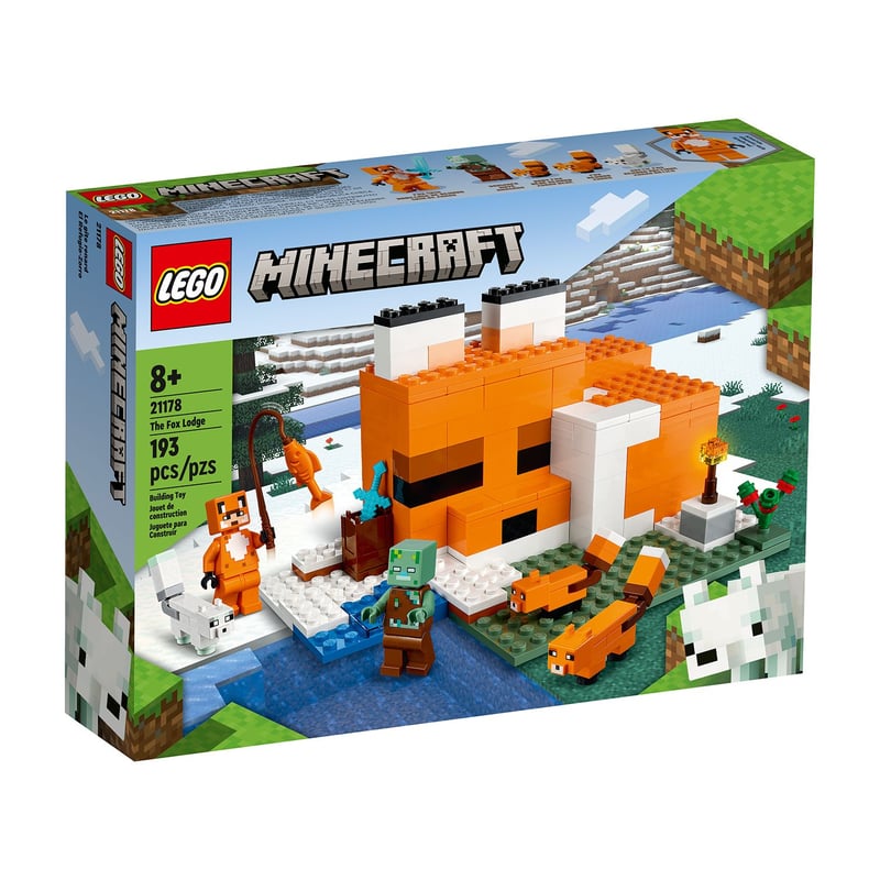 Lego Minecraft El Refugio - Zorro LEGO | falabella.com