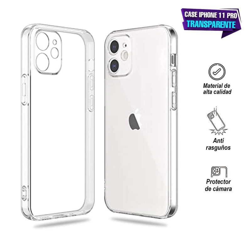 Case Transparente Para Iphone 11 Pro Resistente TEKHOME IMPORTACIONES ...