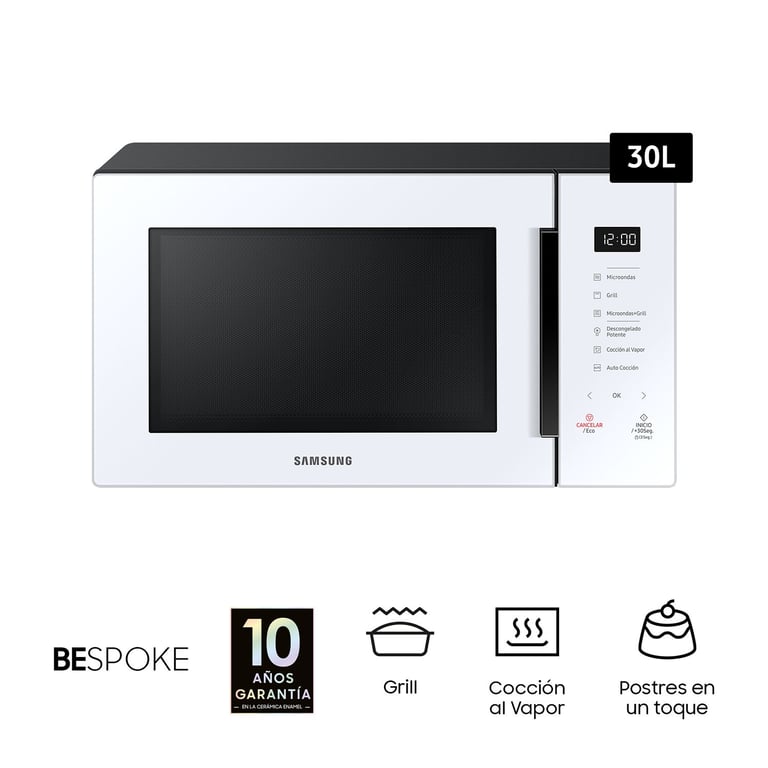 Horno Microondas Bespoke 30 LT SAMSUNG | falabella.com