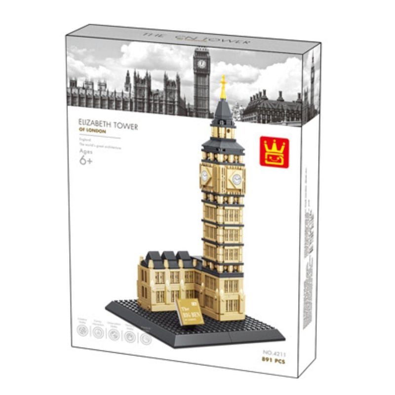 Bloques Elizabeth Tower London Wange Toys WANGE TOYS | falabella.com