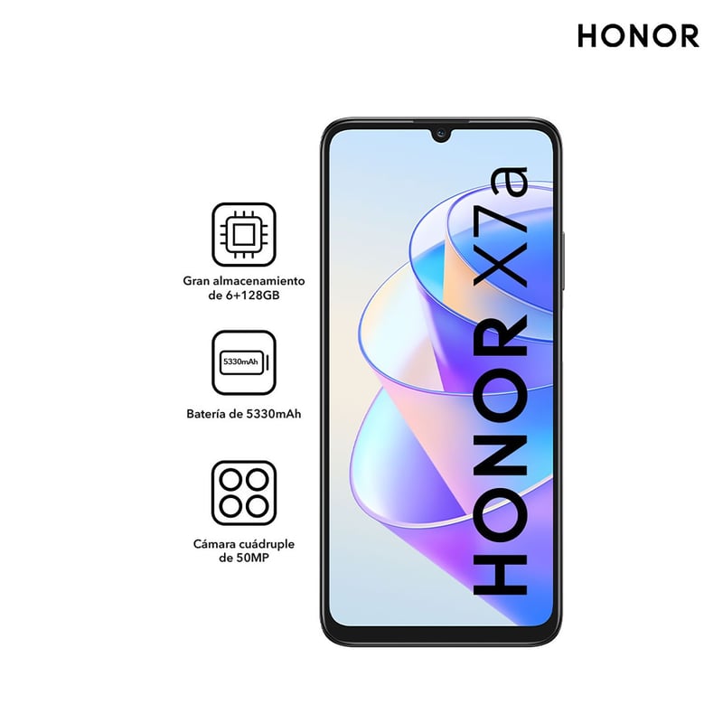 Smartphone Honor X7a 128gb 6gb HONOR | falabella.com