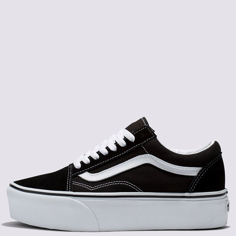 Zapatillas Urbanas Mujer Old Skool Stack Vans Negro VANS | falabella.com