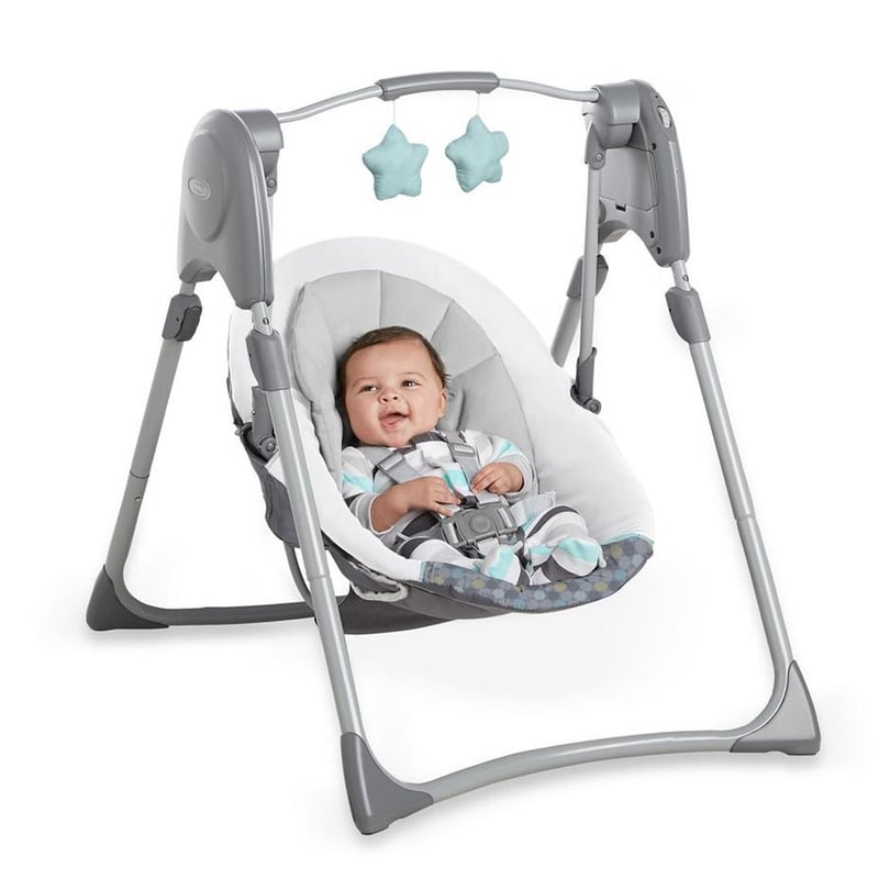 Columpio Mecedora Bebe Plegable Slim Spaces Tilder GRACO | falabella.com