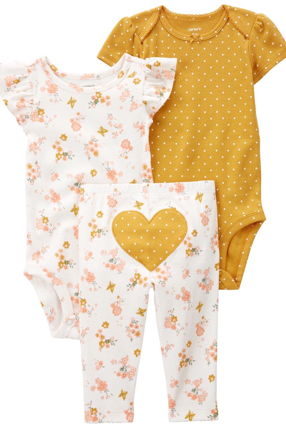 Conjunto Bebé niña 3 piezas Algodón Carters CARTER'S | falabella.com