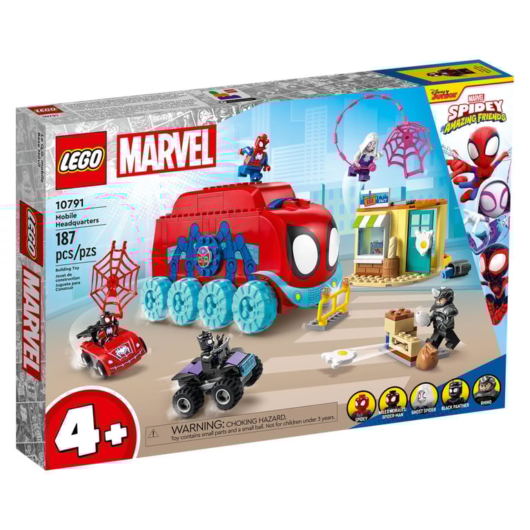 Lego Marvel Base Móvil Del Equipo Spidey LEGO | falabella.com