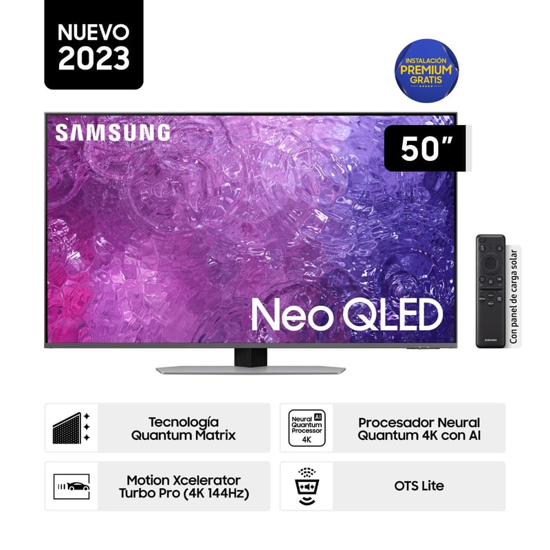 Televisor Samsung Gaming Smart Tv 50" Neo Qled 4k Mini Led ...