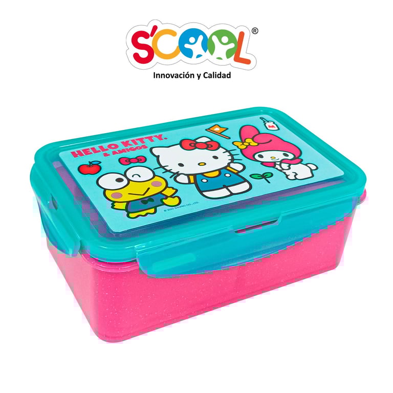 Taper Recto 1l Con División Hello Kitty & Friends SCOOL | falabella.com