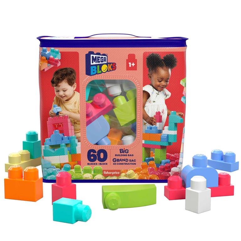 Mega Bloks Bolsa De Construcción 60 Piezas MEGA BLOKS | falabella.com