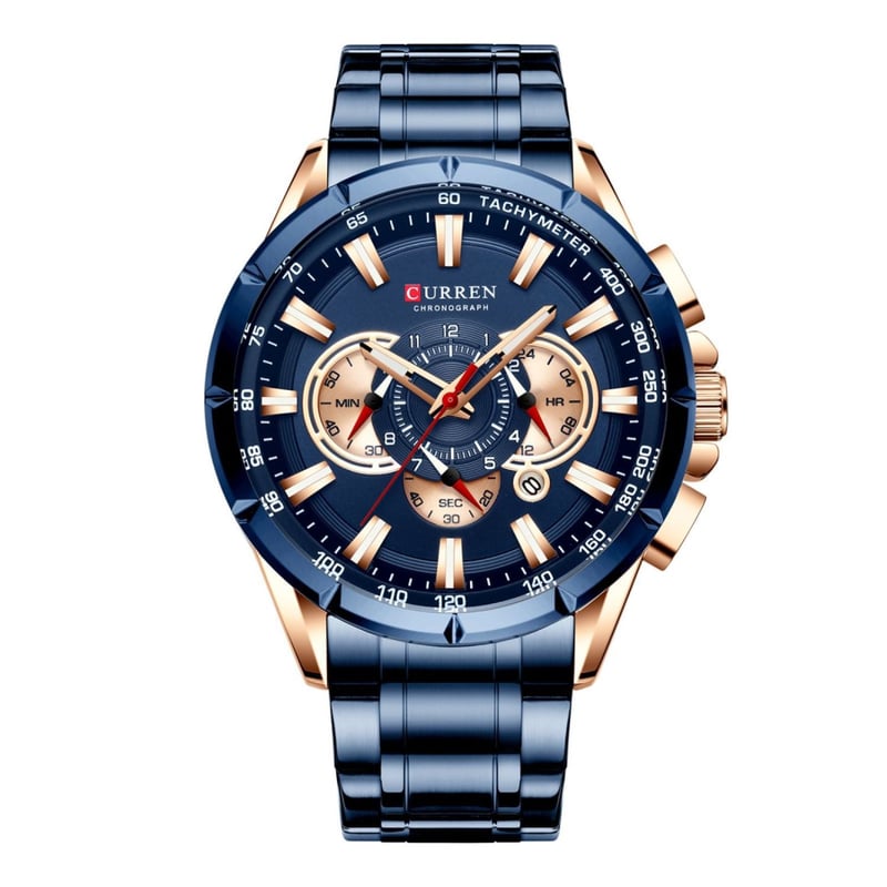 Reloj Curren Krec9503 De Acero Inoxidable Para Hombre CURREN ...