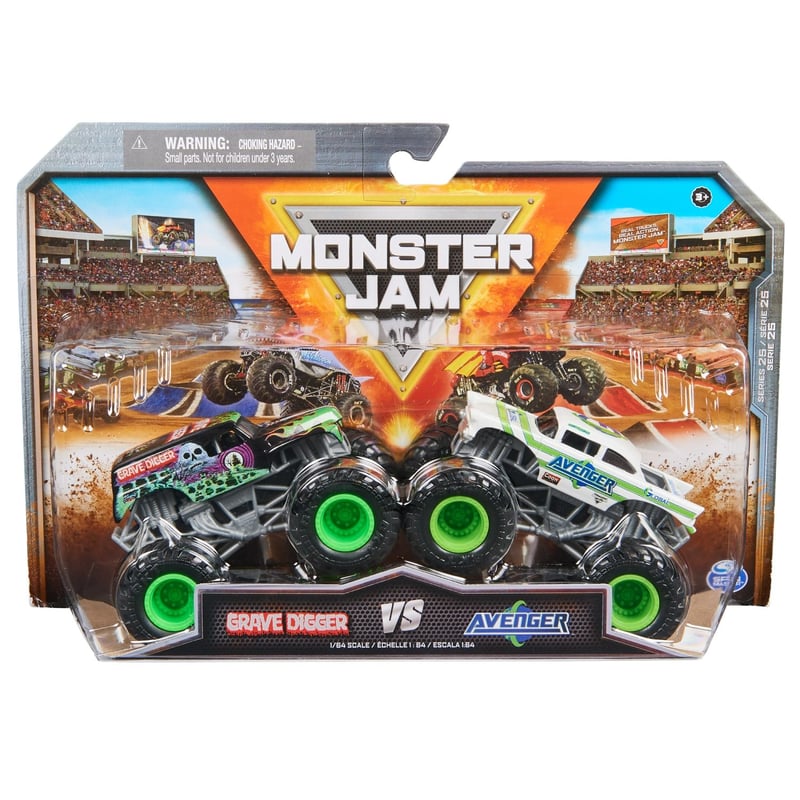 Pack X2 Vehiculos Escala 1:64 Monster Jam MONSTER JAM | falabella.com