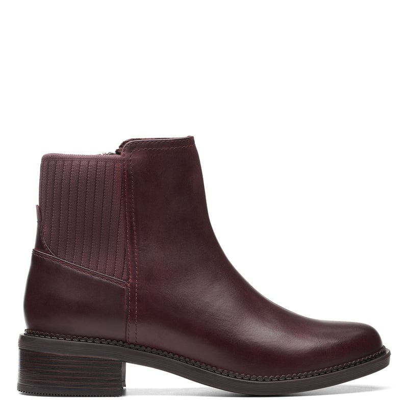 Botas Mujer Clarks Guinda CLARKS | falabella.com