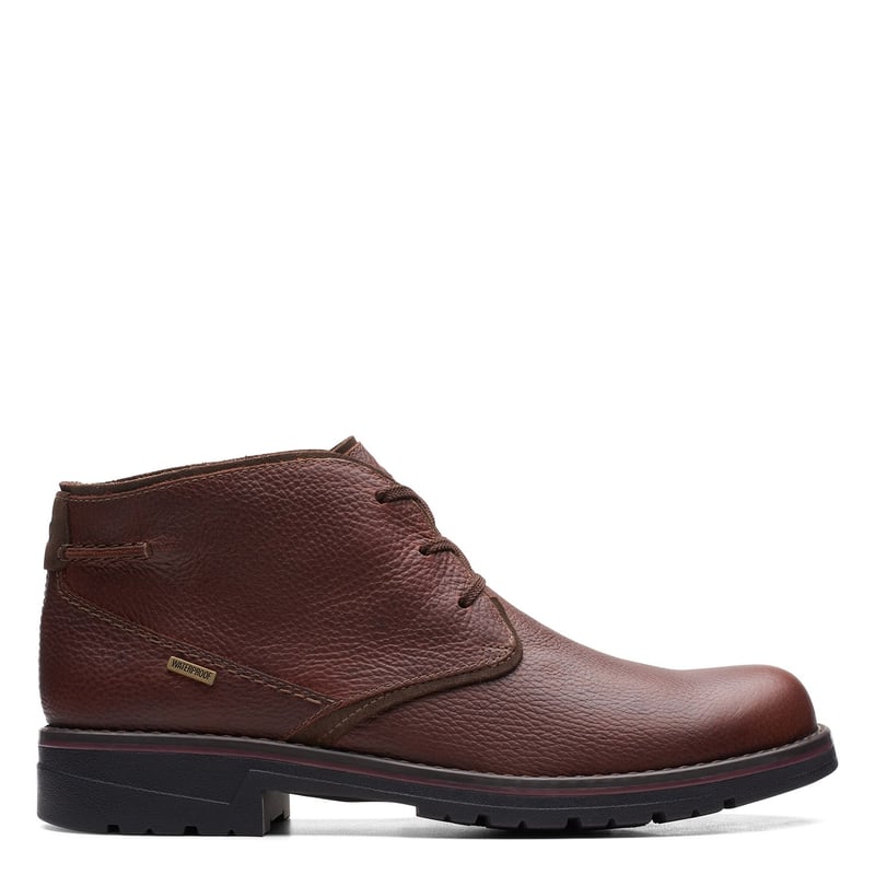 Zapatos Formales Hombre Clarks Morris Peak Brown Tumb M CLARKS ...