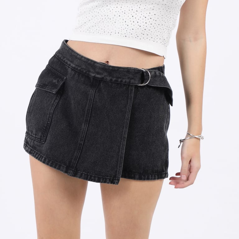 Falda Short Jean Mujer Denimlab DENIMLAB | falabella.com