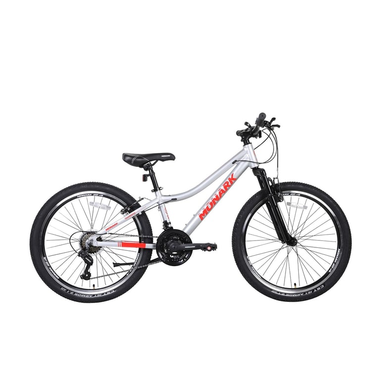 Bicicleta Monark Mirage 24 Gris/rojo MONARK | falabella.com