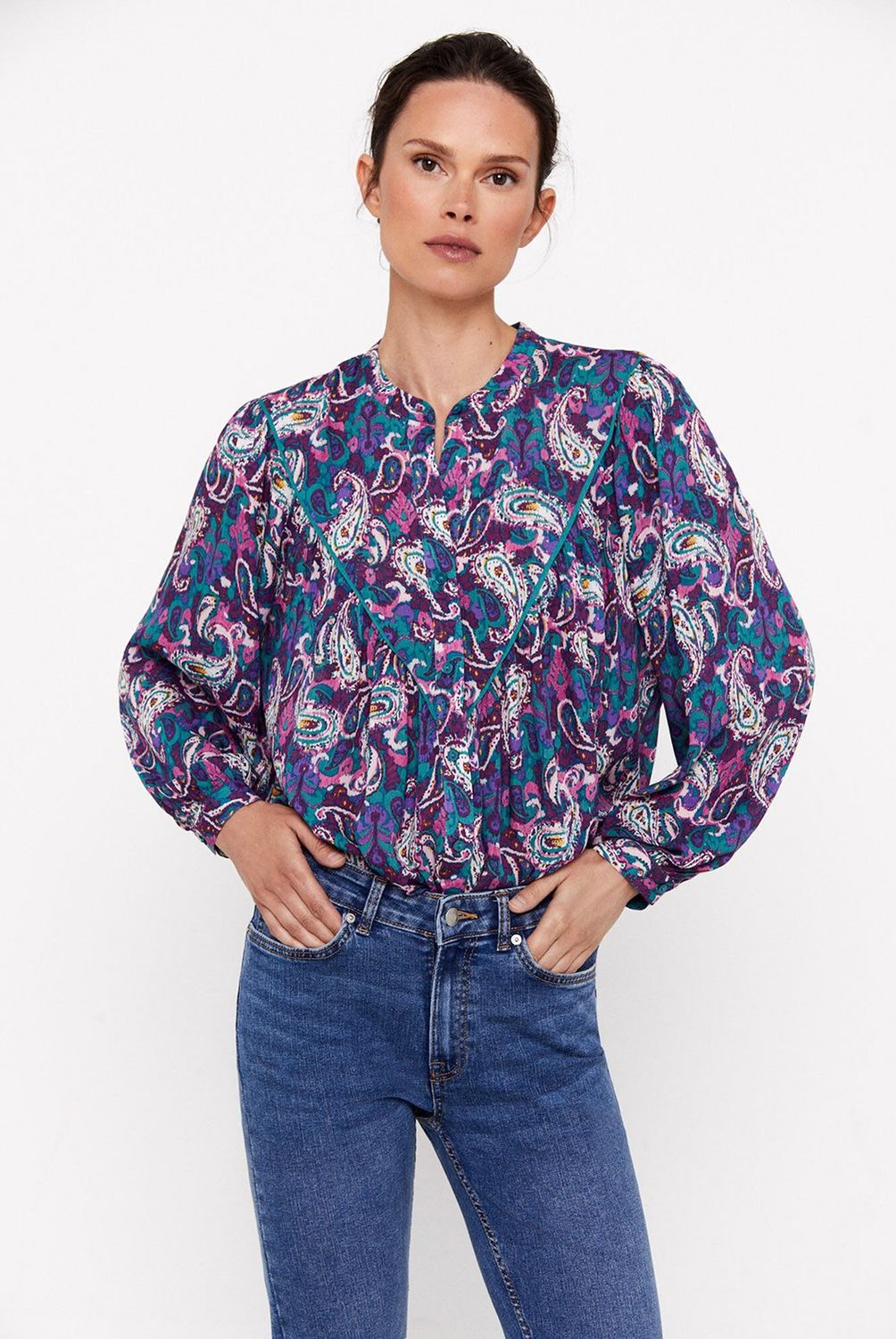 Blusa Manga Larga Mujer Cortefiel CORTEFIEL | falabella.com