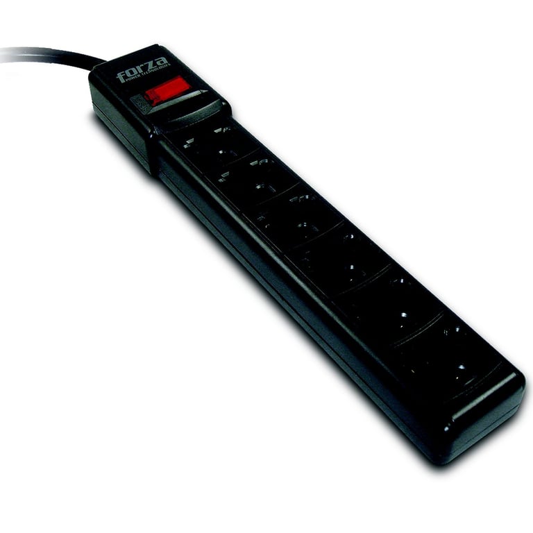 Forza Regleta 6 Tomas Black FORZA | falabella.com