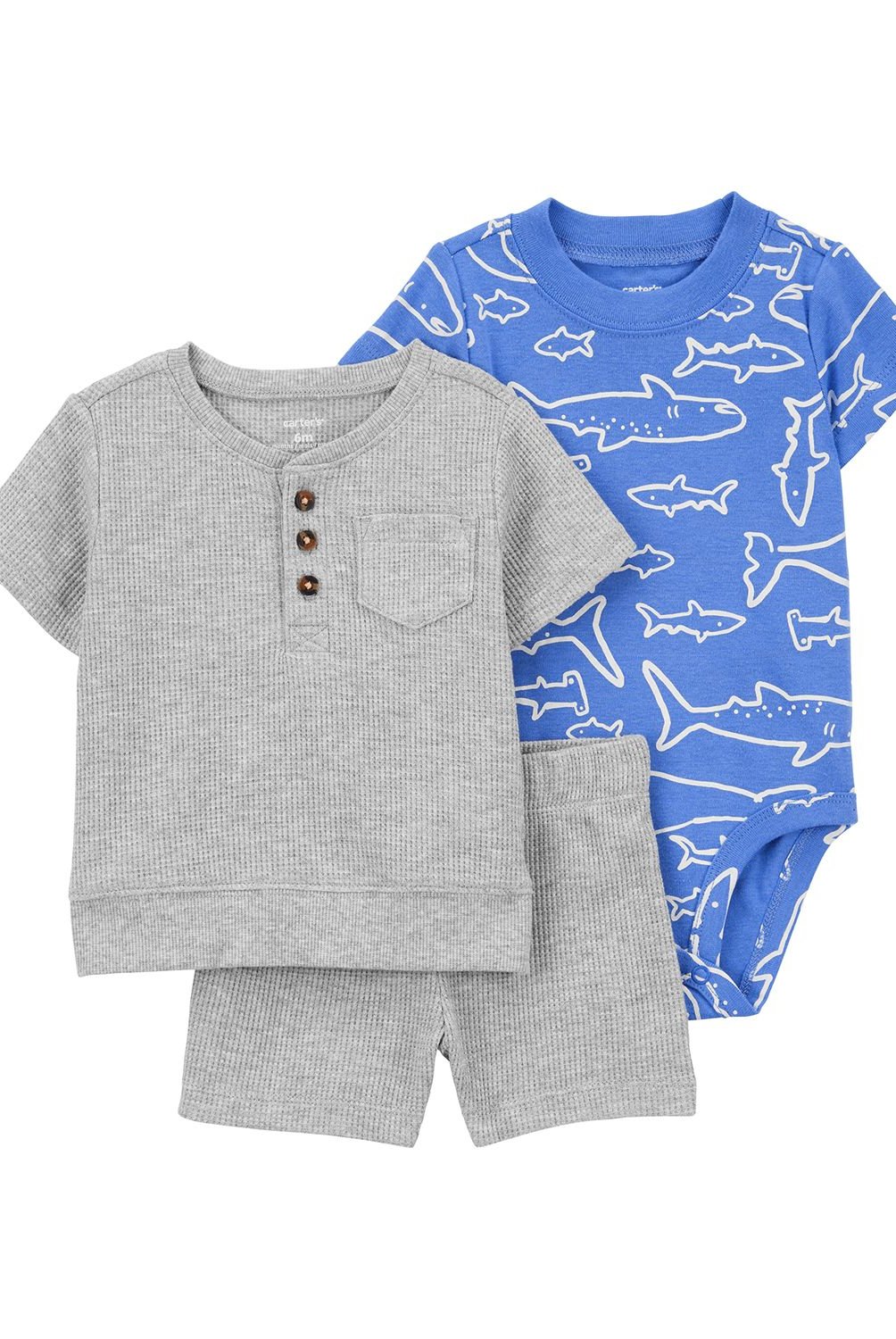Conjunto 3 Piezas Bebé Niño Algodón Carters CARTER'S | falabella.com