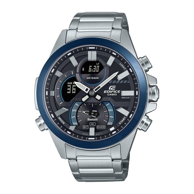 Reloj Casio Edifice Analógico Y Digital Hombre Ecb-30db-1a CASIO | falabella.com