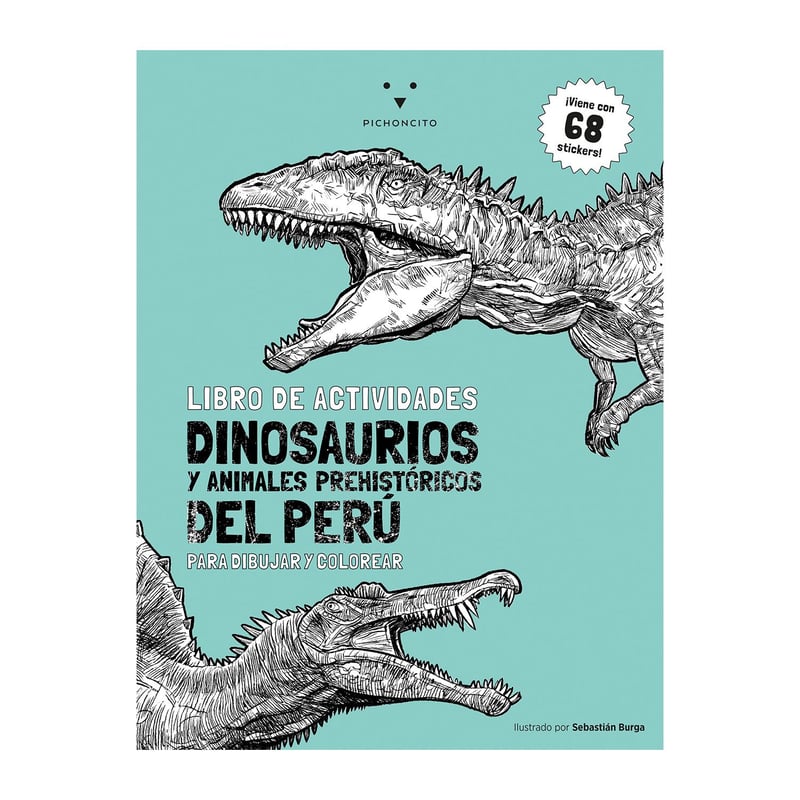 Libro De Actividades Dinosaurios y Animales Prehistóricos del Perú ...