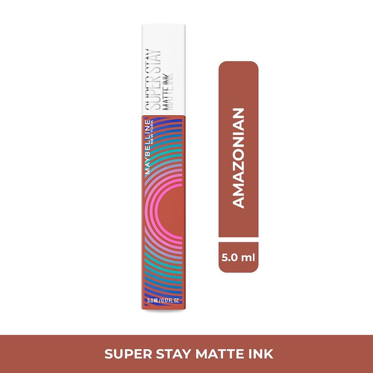 Labial Líquido Maybelline Ny Matte Ink Amazonian - Music Collection Ft ...