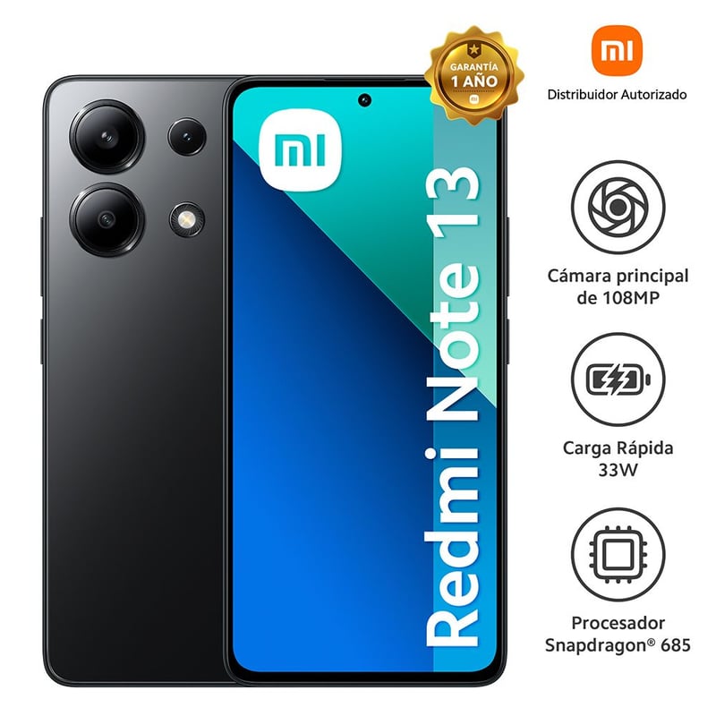 Celular Xiaomi Redmi Note 13 8GB 256GB. XIAOMI | falabella.com