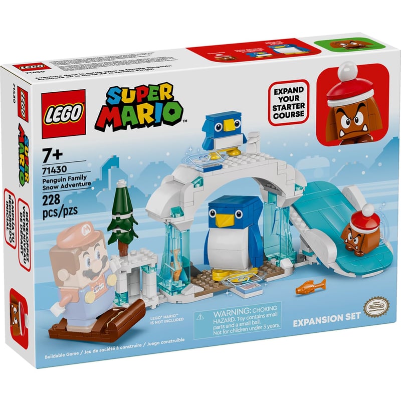 Bloque Legos Super Mario Set De Expansion Aventura En La Nieve LEGO ...