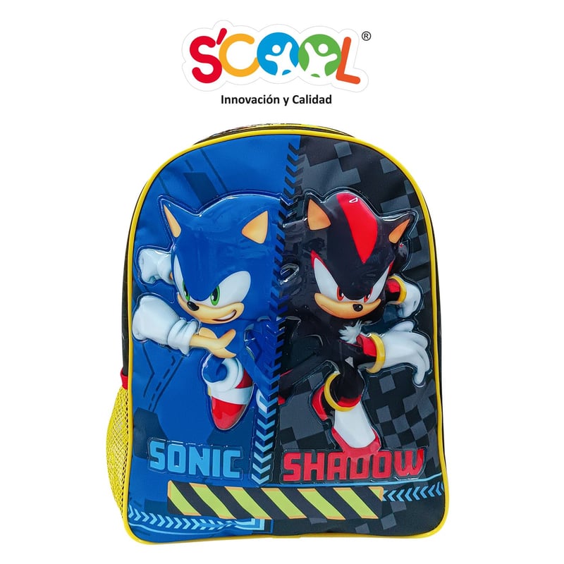 Mochila Infantil Ranger Sonic / Shadow Scool SCOOL | falabella.com