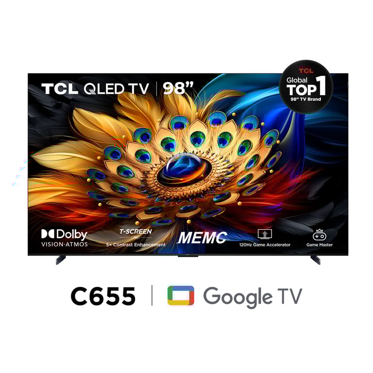 Televisor Tcl 98" Google Tv 98c655 Qled 4k Ultra Hd Smart Tv TCL | falabella.com