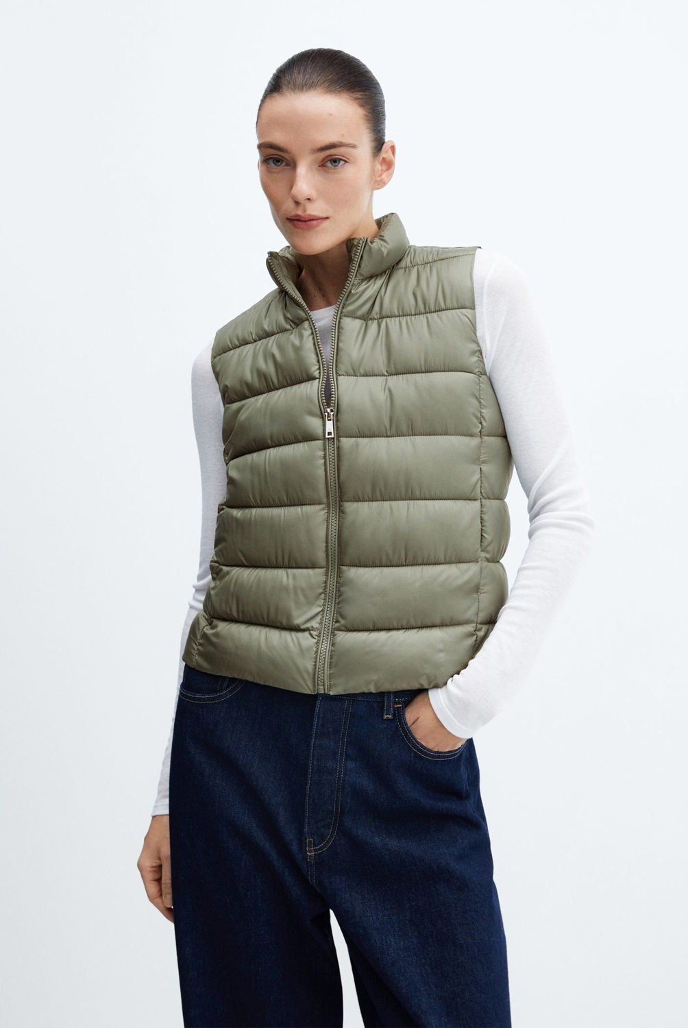 Chaleco Blanvest Mujer Mango MANGO | falabella.com