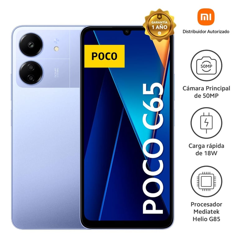 Celular Xiaomi POCO C65 8GB RAM 256GB. XIAOMI | falabella.com