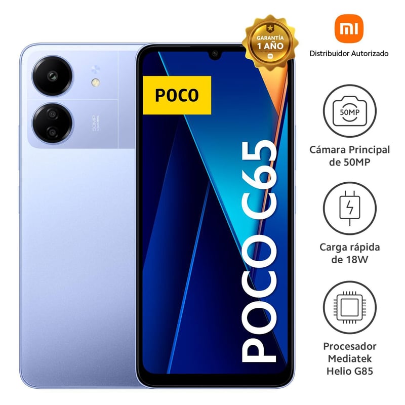 Celular Xiaomi POCO C65 8GB RAM 256GB. XIAOMI | falabella.com
