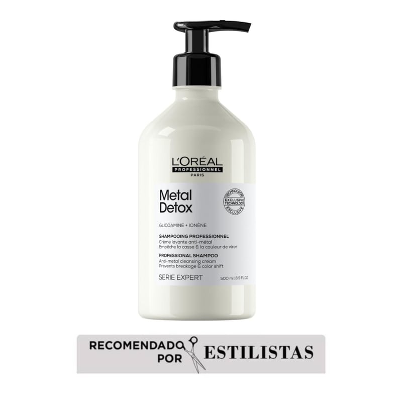 Shampoo Metal Detox 500ml Loreal Professionnel LOREAL PROFESSIONNEL ...