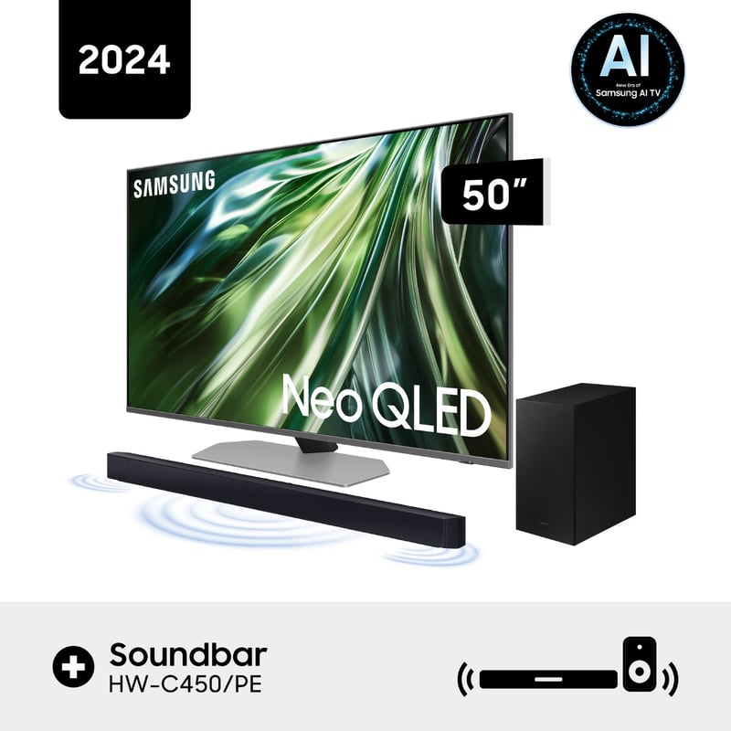 Televisor Samsung Neo Qled 50'' 4k Qn90d Tizen Os Smart Tv (2024 ...