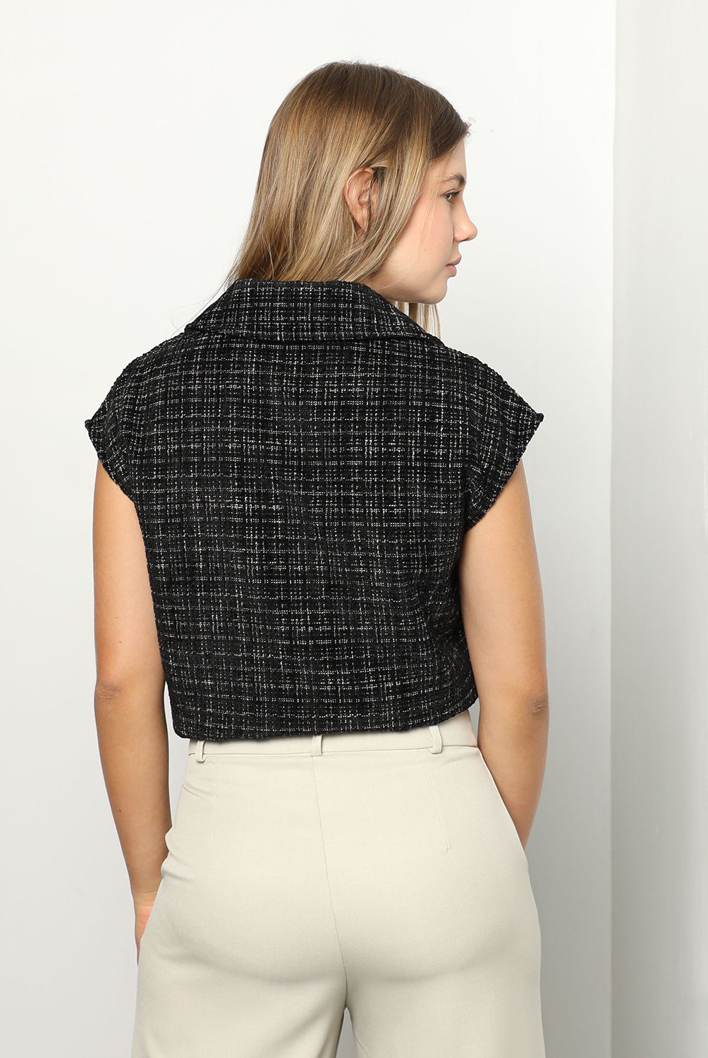 Chaleco Crop Mujer Sybilla SYBILLA | falabella.com