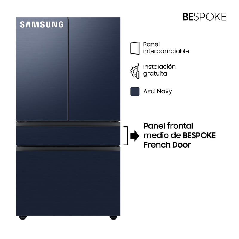 Panel Medio Fdr Azul Metálico SAMSUNG | falabella.com