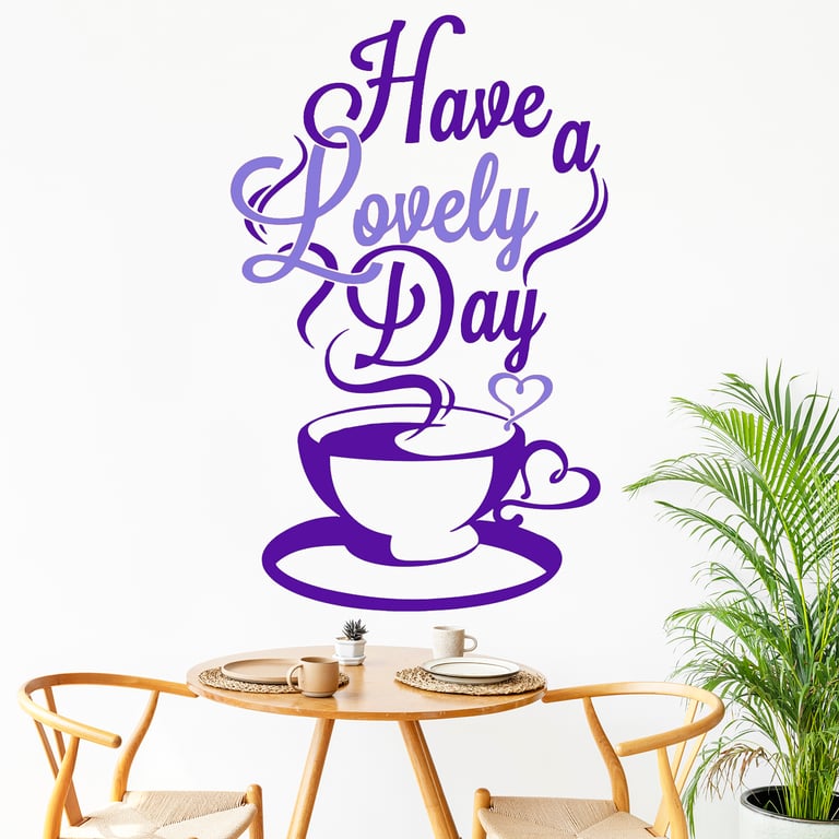 Vinilo Have A Lovely Day STICKART | falabella.com