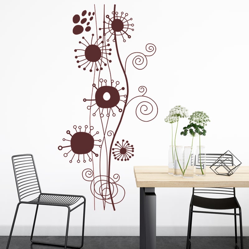 Vinilo Ramas Abstractas STICKART | falabella.com