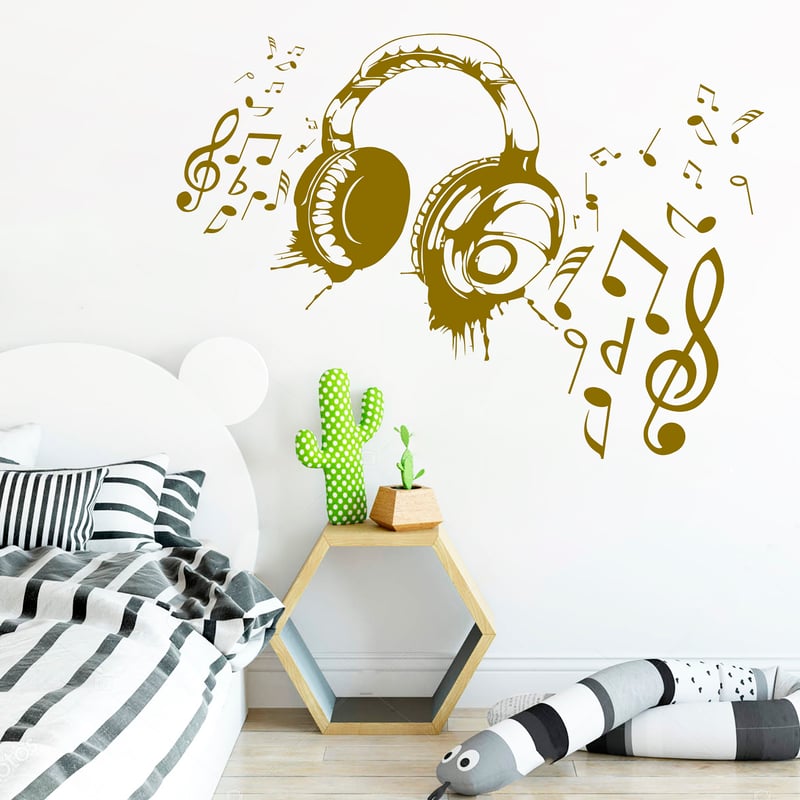 Vinilo Decorativo Audífonos STICKART | falabella.com