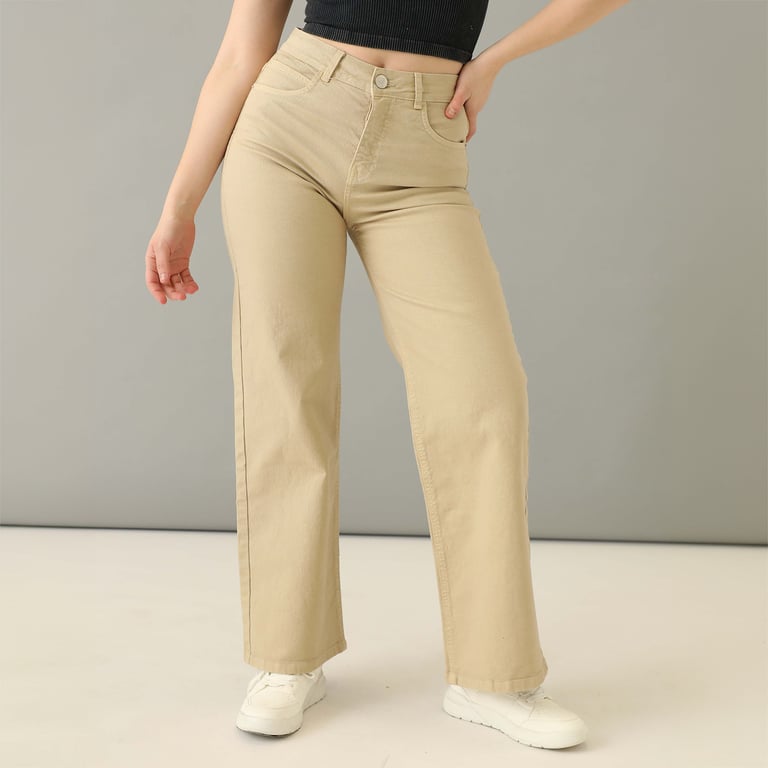 Pantalón Recto Mujer Denimlab DENIMLAB | falabella.com